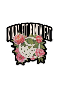 Stickers Collection – Kinda Fit Kinda Fat
