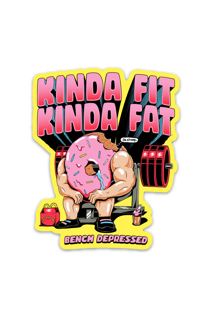 Stickers Collection – Kinda Fit Kinda Fat